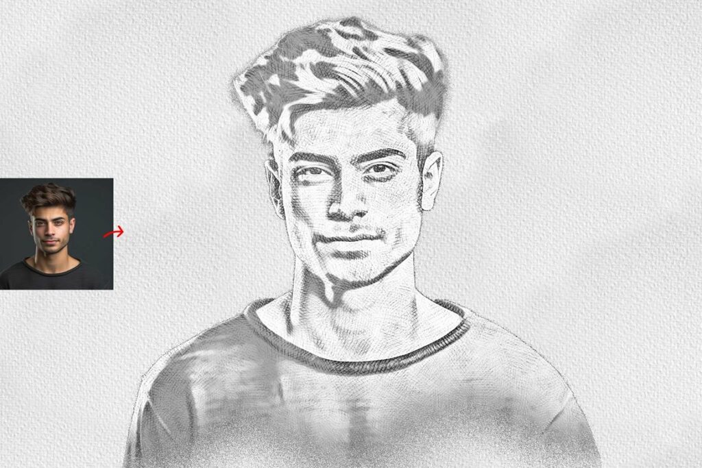 Pencil Drawing Actions - MasterBundles