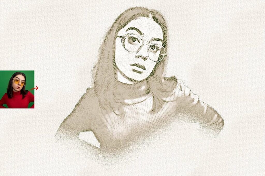 Pencil Drawing Actions - MasterBundles