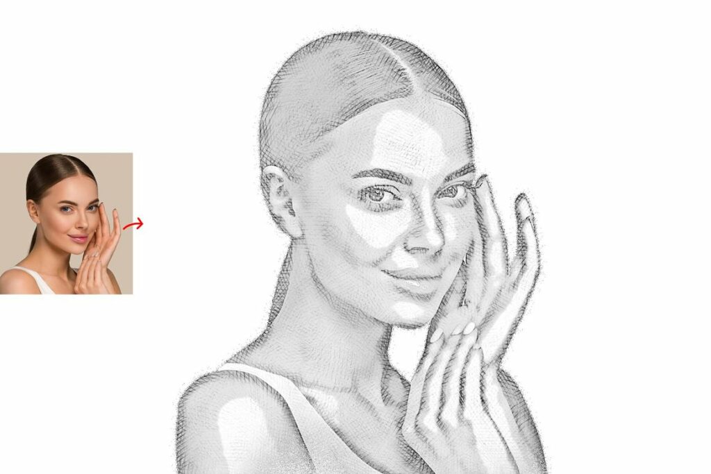 Pencil Drawing Actions - MasterBundles