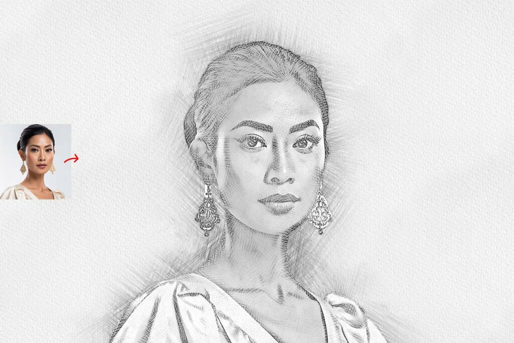 Pencil Drawing Actions - MasterBundles