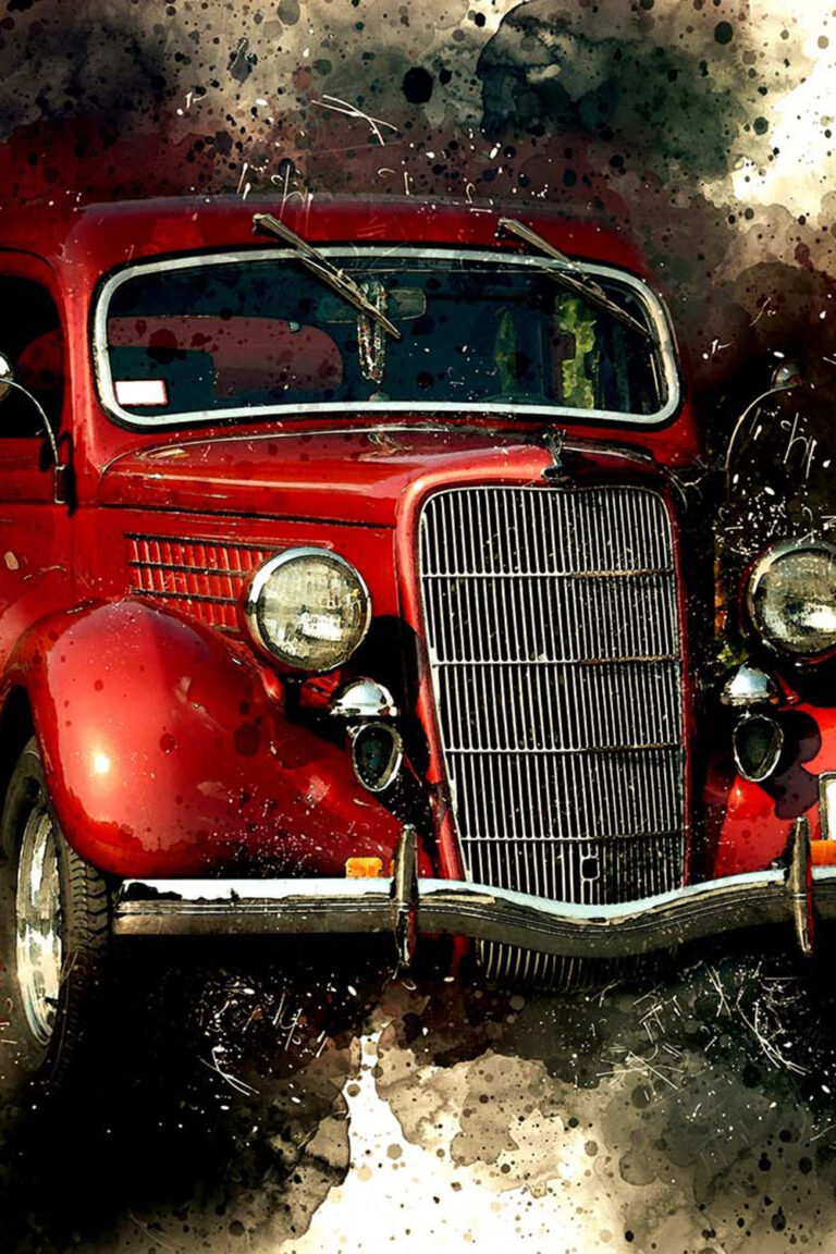 CLASSIC CARS – Bundle Of 72 HQ 300 dpi Graphics Ready To Print ...