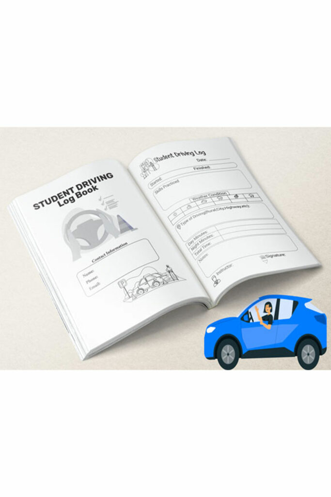 Student Driving Log Book