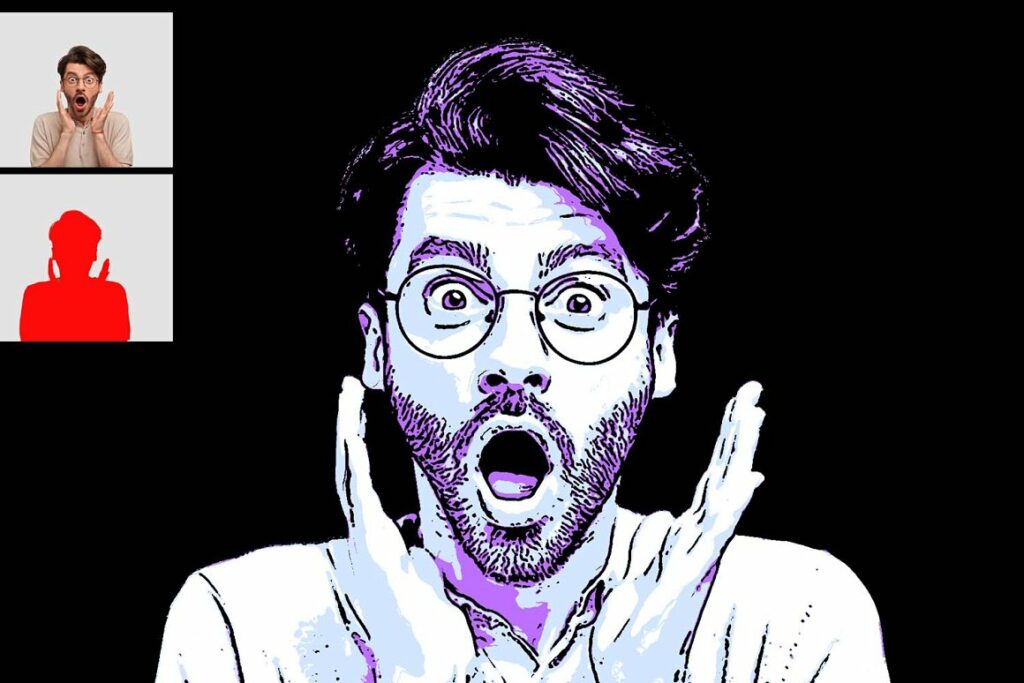 Pop Poster Art Photoshop Action - MasterBundles