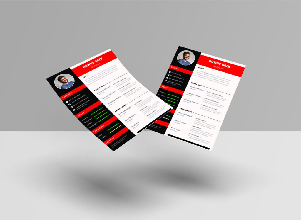 New Clean CV Template 2024 - MasterBundles