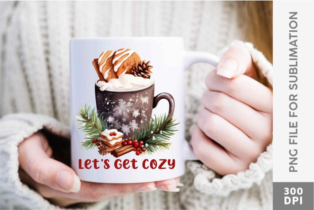 Christmas Hot Cocoa Sublimation Designs Bundle - MasterBundles