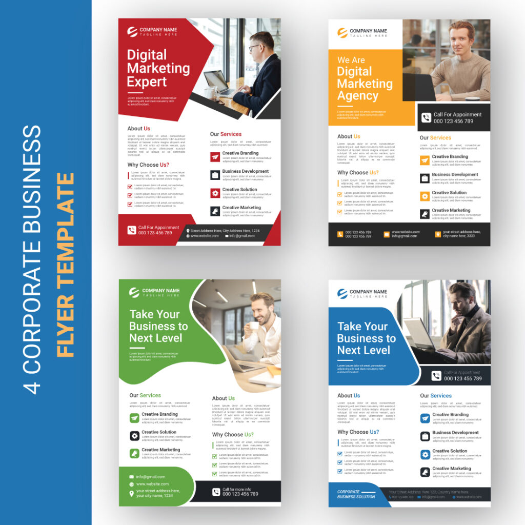 Business Promotion Flyer Template - MasterBundles