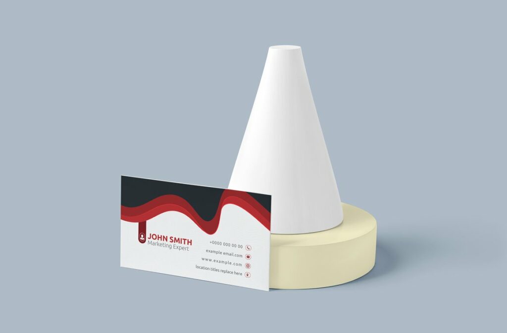 Unique Business Card Design - MasterBundles