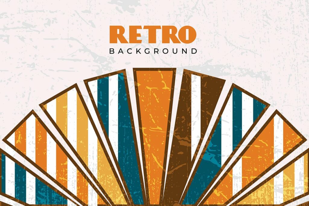49 Vector Retro Background - MasterBundles