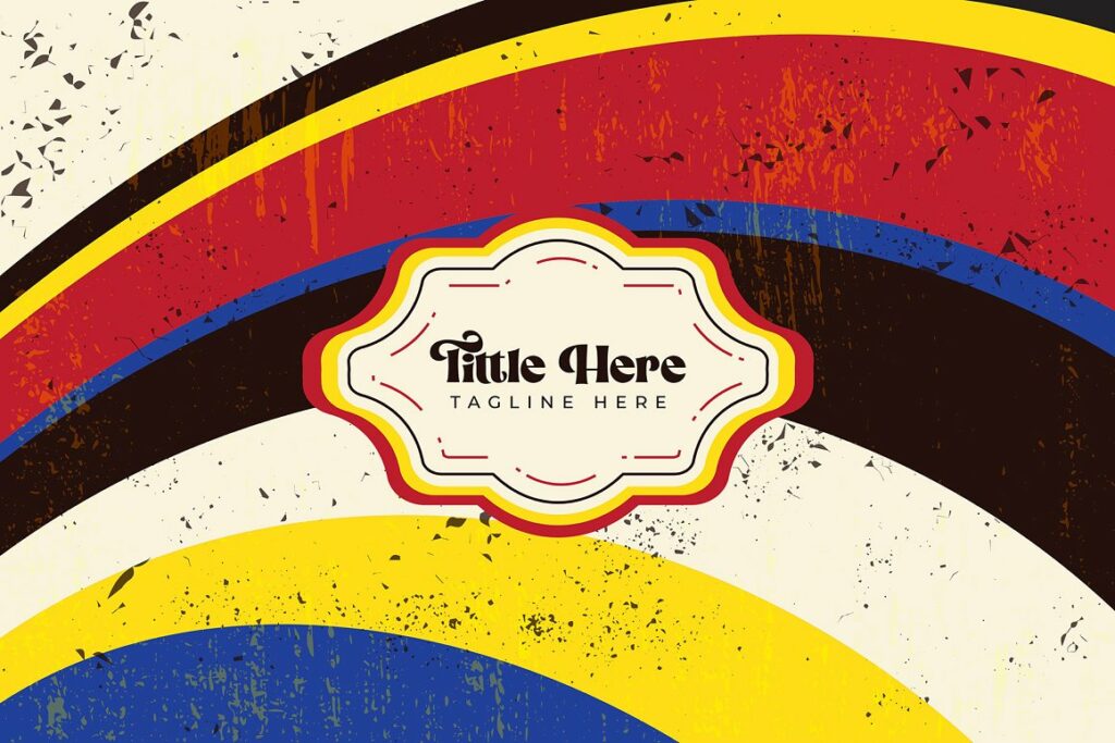 49 Vector Retro Background - MasterBundles