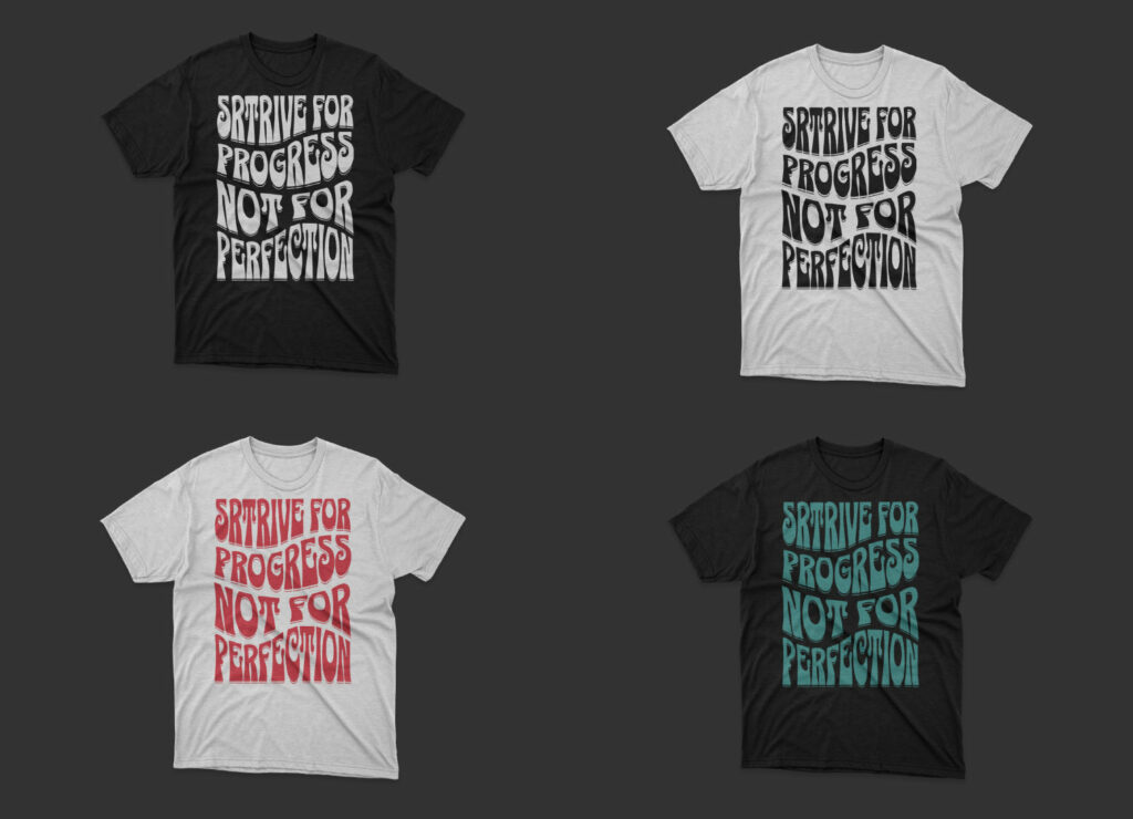 Retro Typography T Shirt Design - MasterBundles