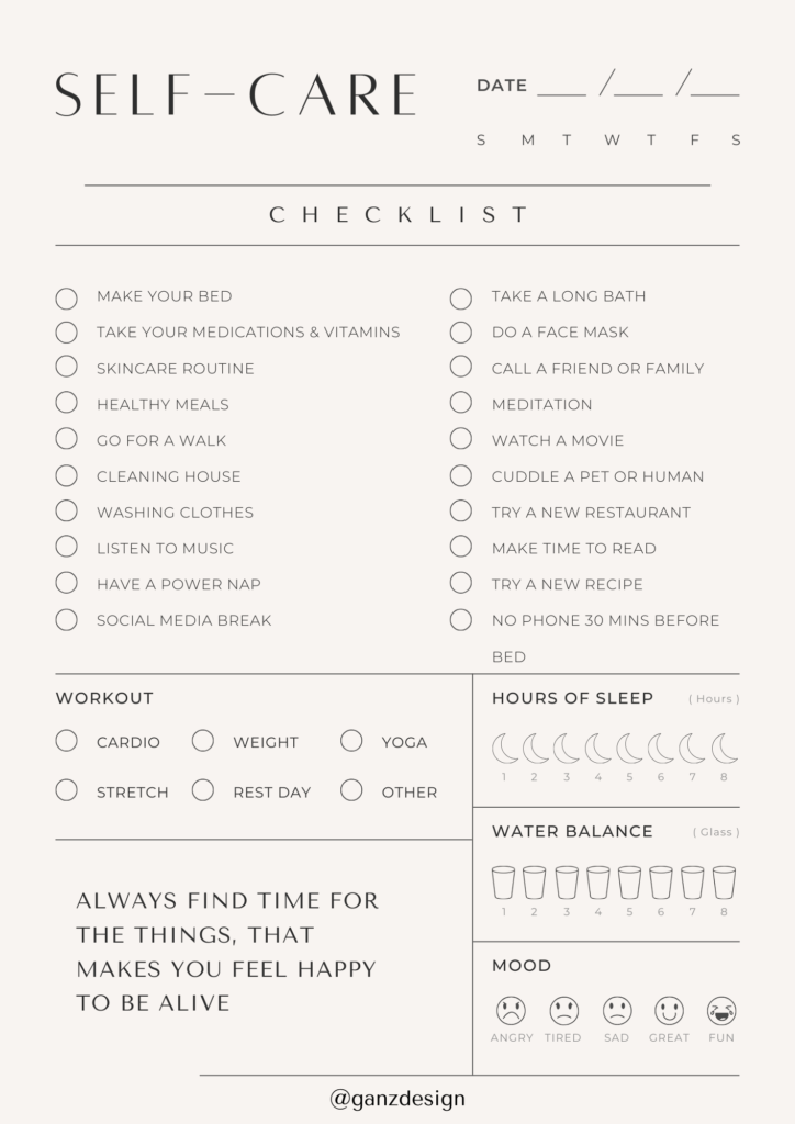 UNDATED PLANERS | CHECKLISTS | TRACKERS