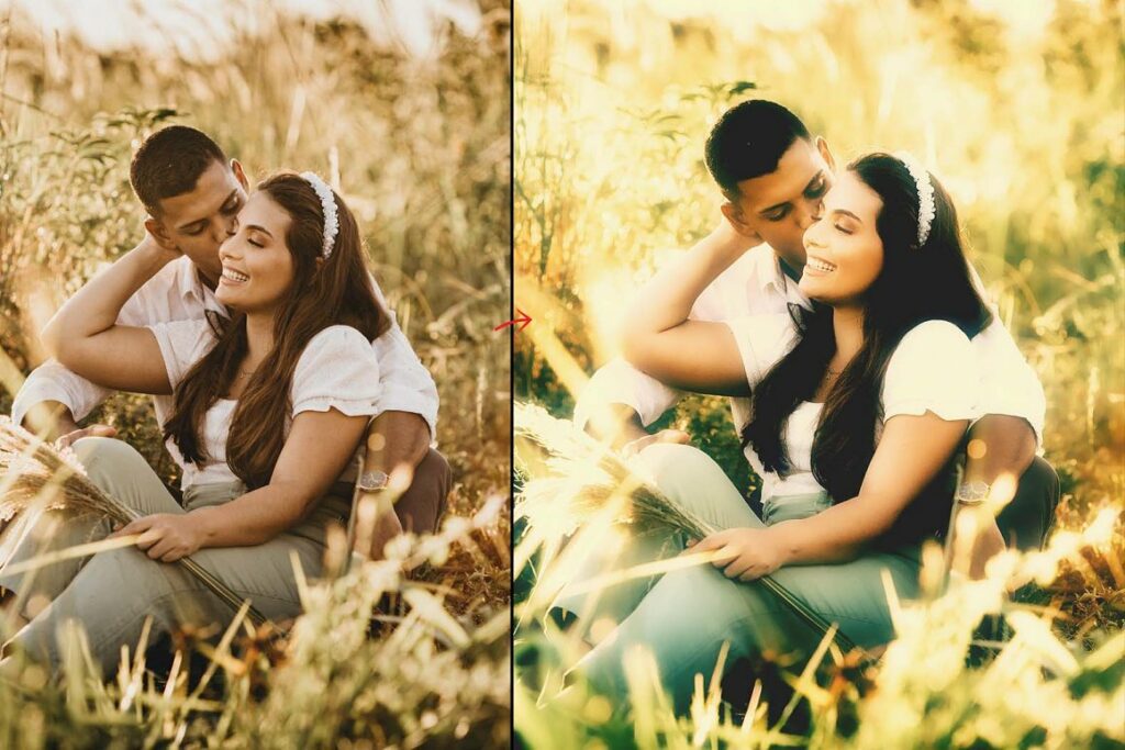 Soft Glow Effect Photo Effect Photoshop Actions - MasterBundles