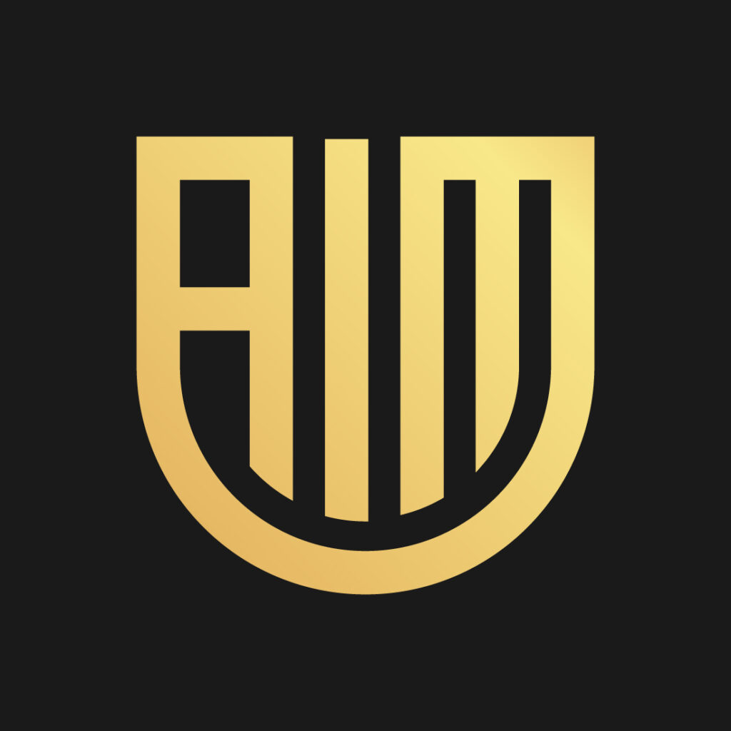 AIM logo design - MasterBundles