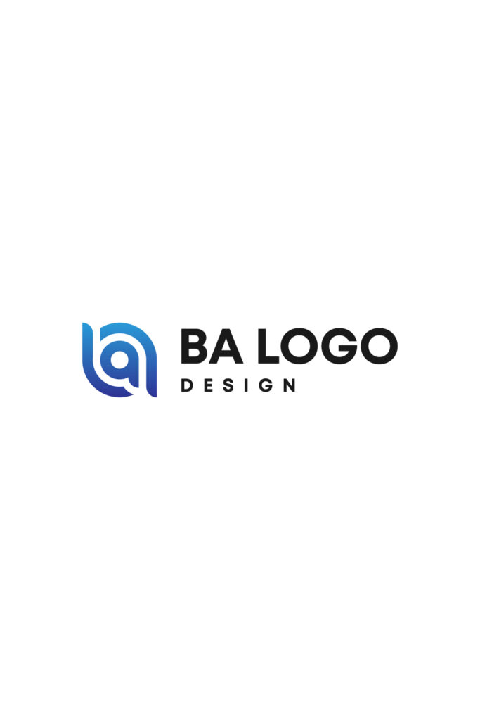 BA logo Design - MasterBundles