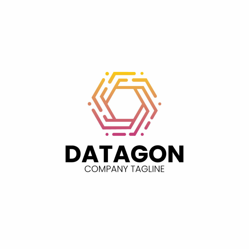Datagon V2 Logo Template - MasterBundles