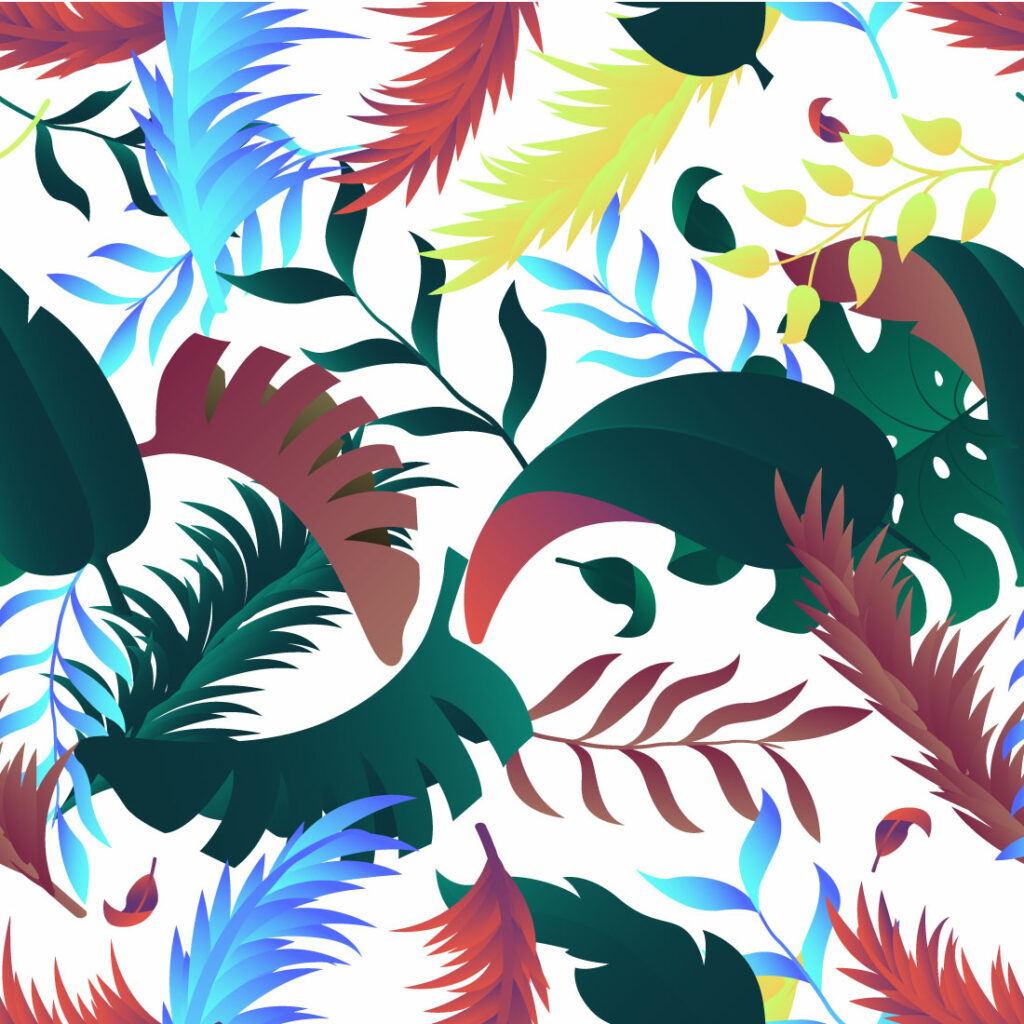 Colorful Jungle Patterns - MasterBundles
