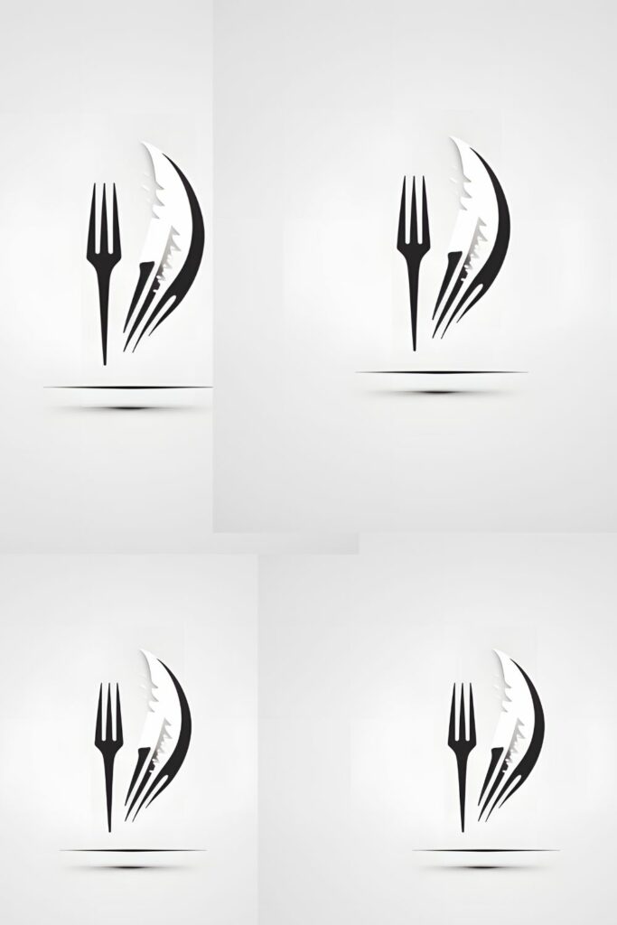 Cutlery Logo - MasterBundles