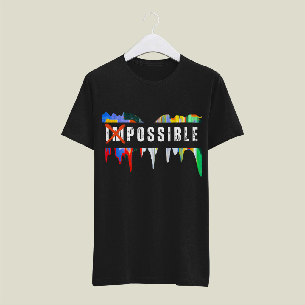 IMPOSSIBLE Amazing, Premium t-shirt design - MasterBundles