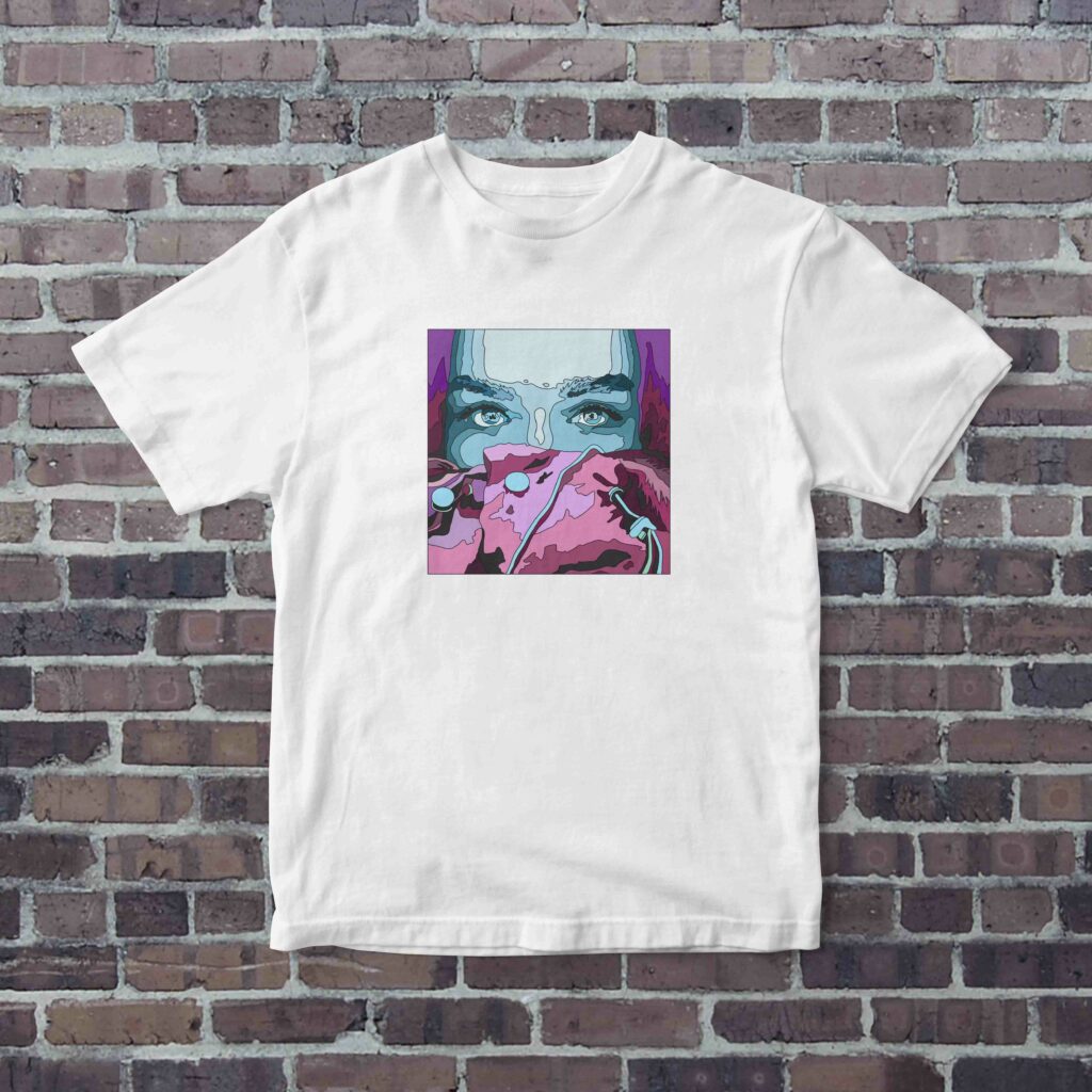 T-shirt design by digital drawing - MasterBundles