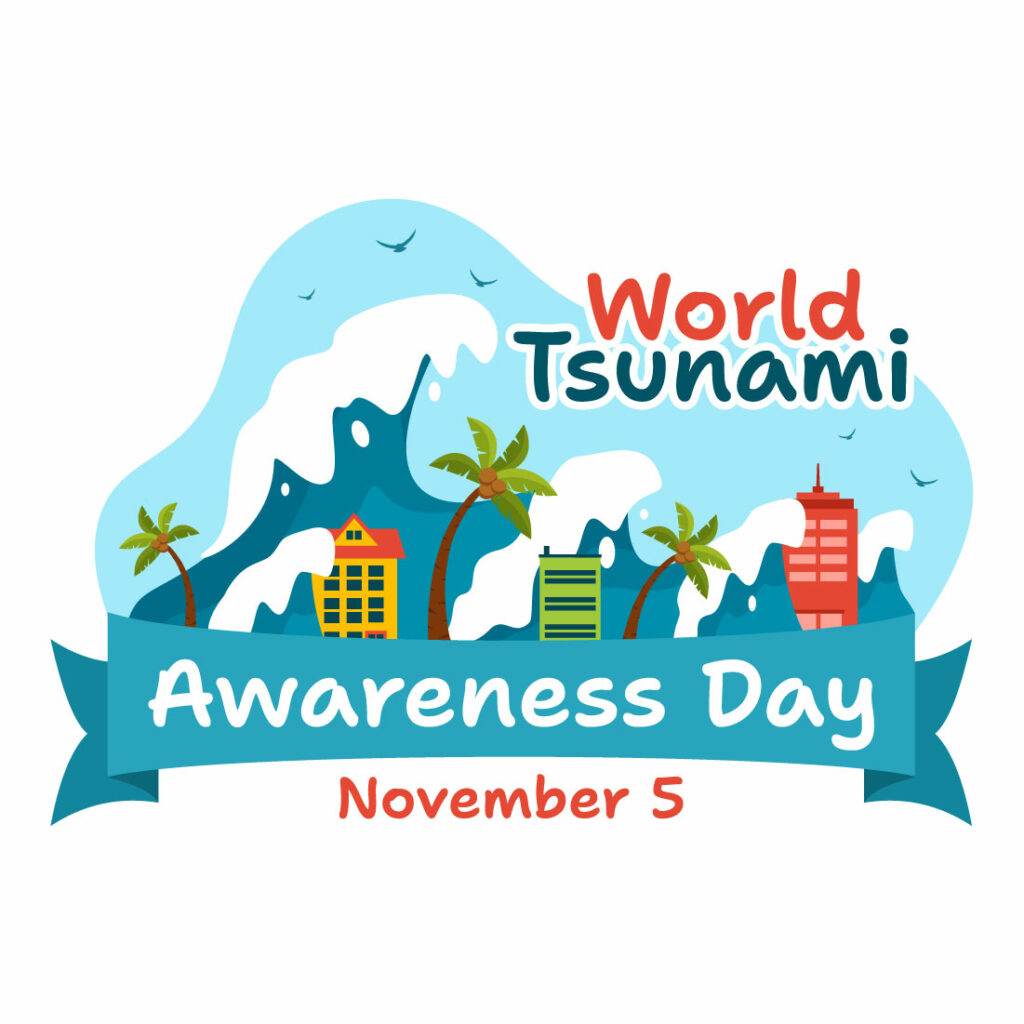 12 World Tsunami Awareness Day Illustration - MasterBundles