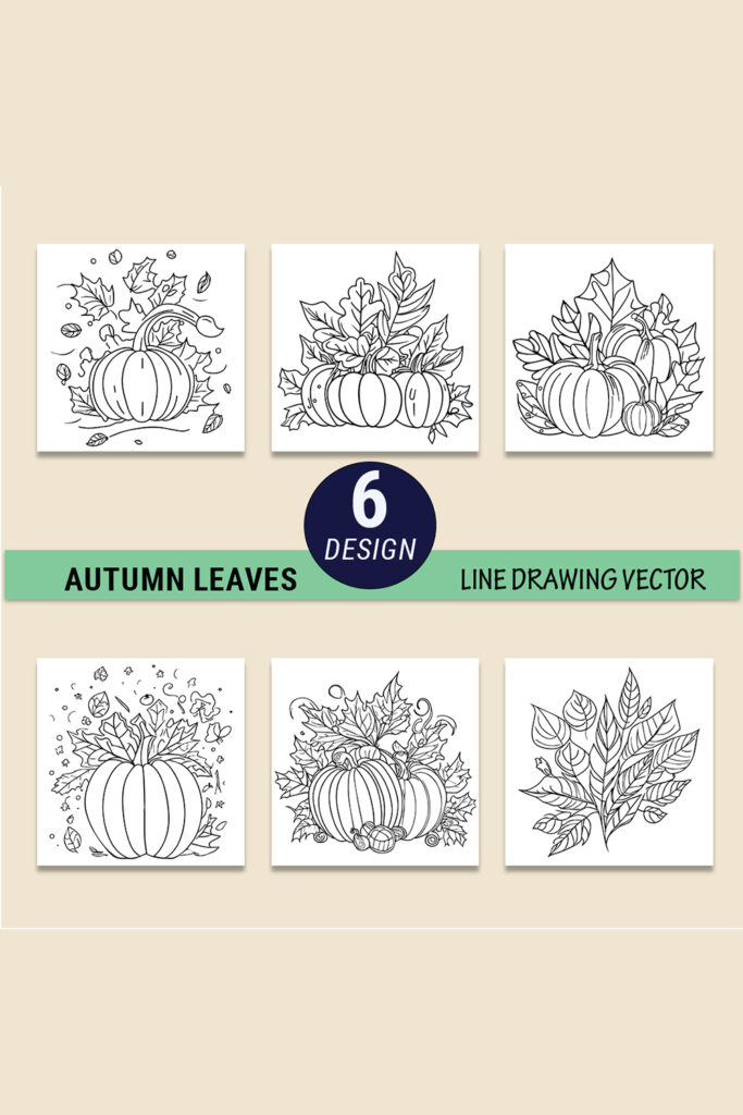 free printable coloring pages, hand drawing autumn coloring shee ...