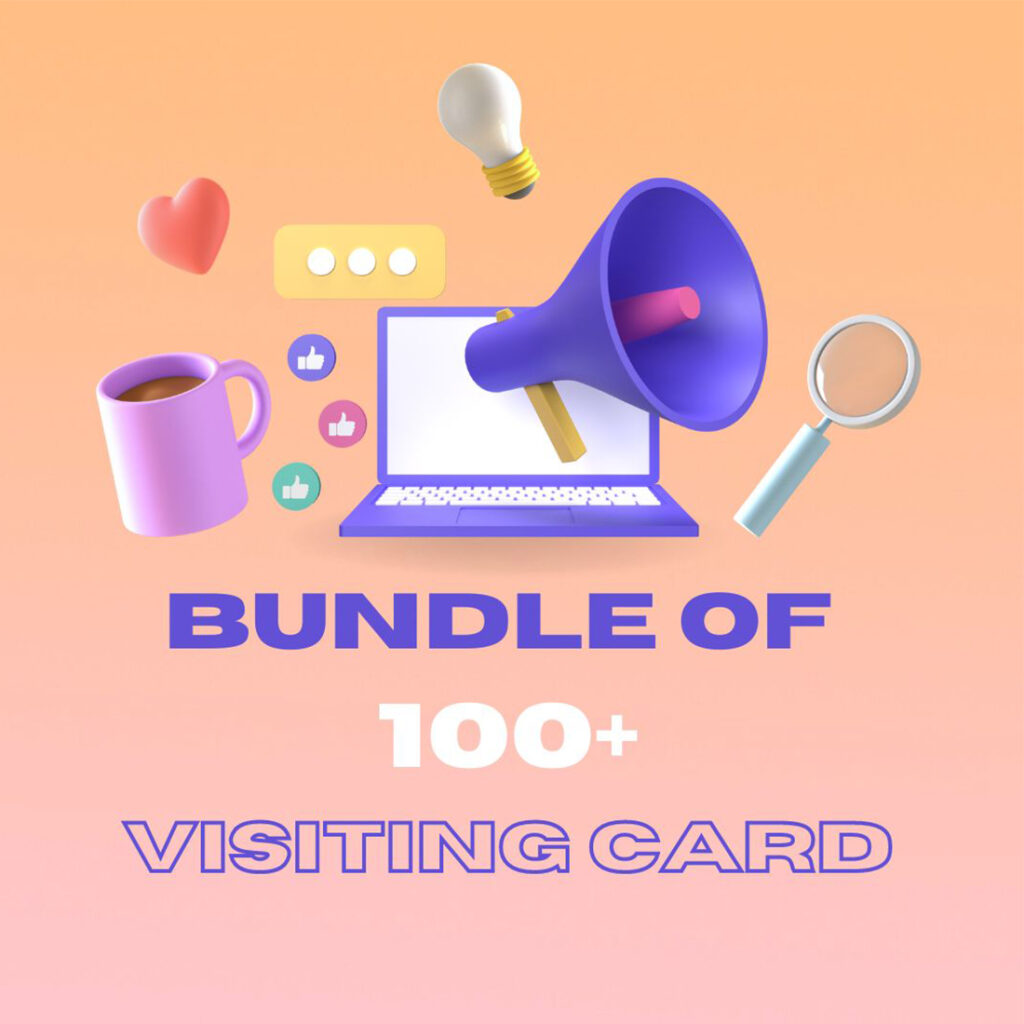 100 editable creative and stunning visiting cards - MasterBundles