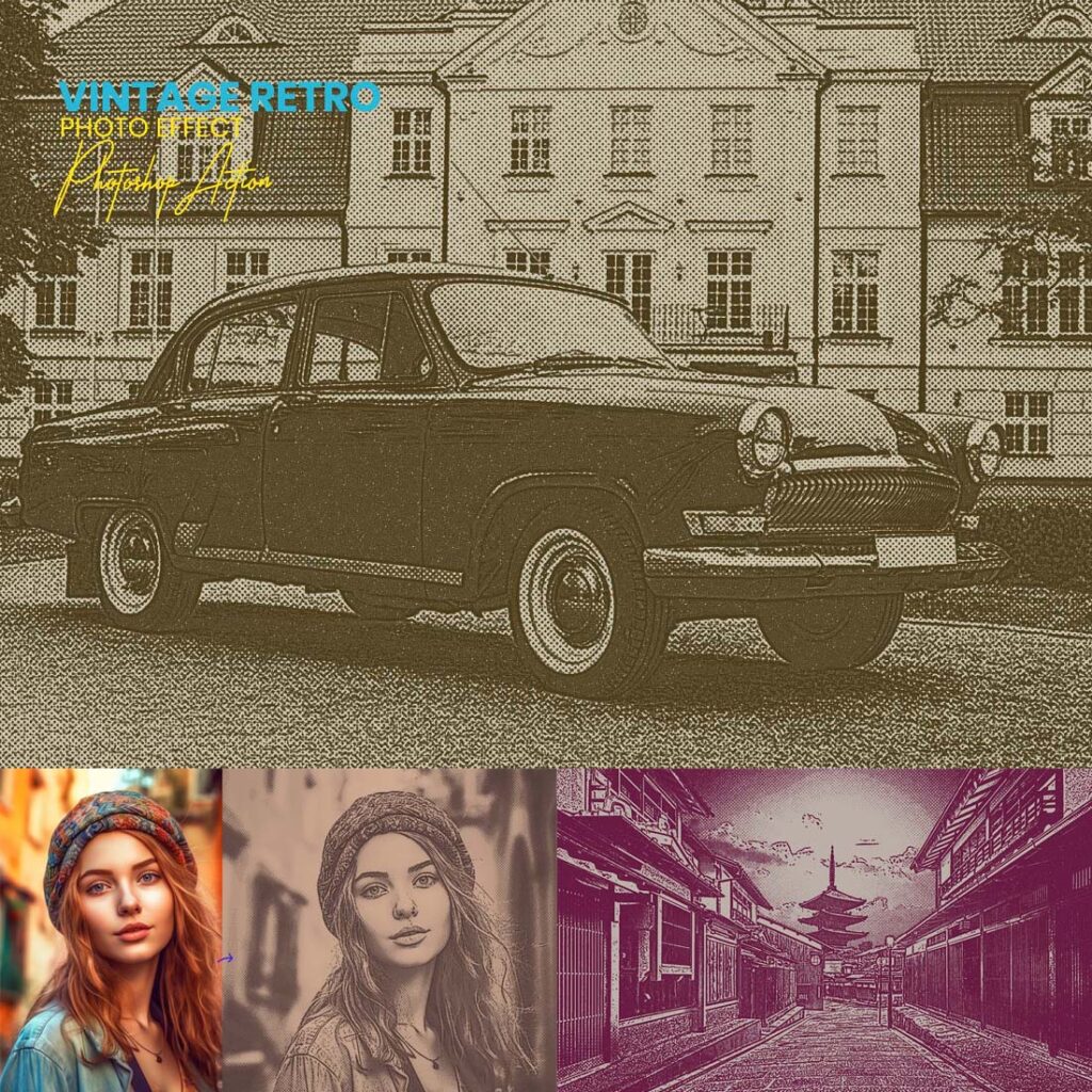 Vintage Retro Photo Effect - MasterBundles