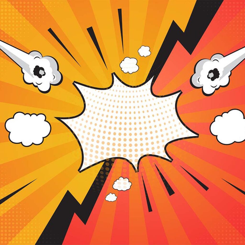 48 Vector Comic Background Bundle - MasterBundles