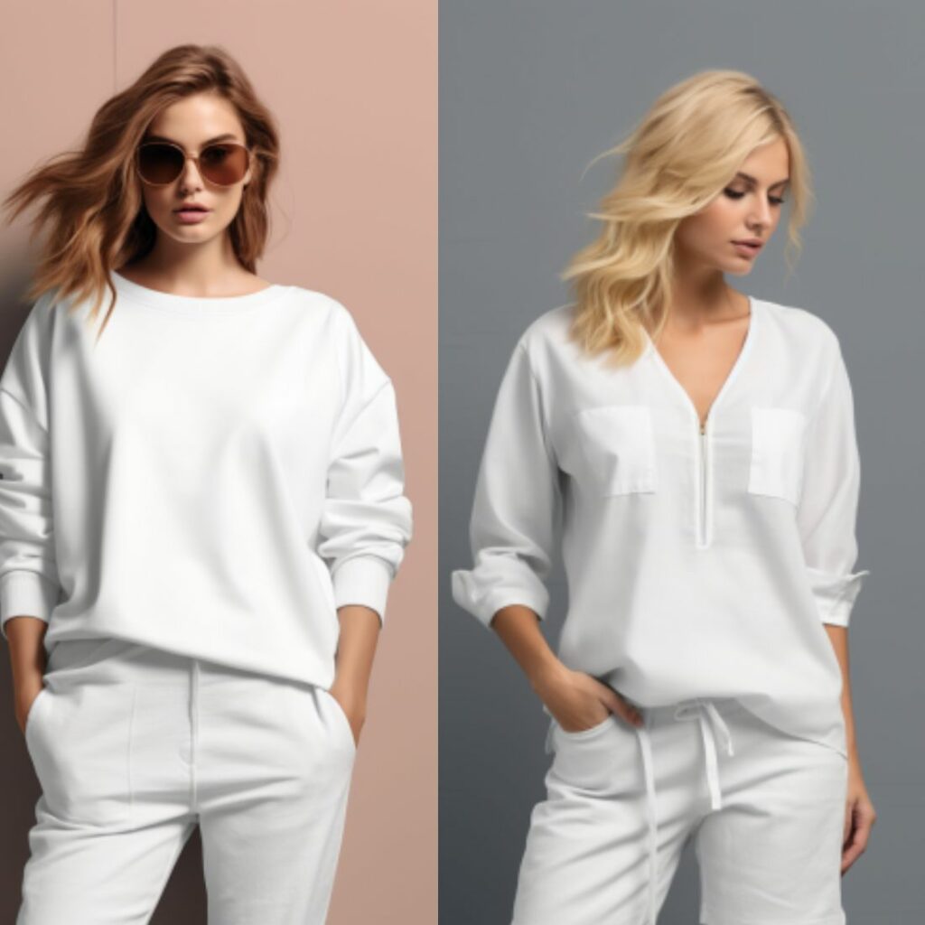 4 clothing mockups - MasterBundles