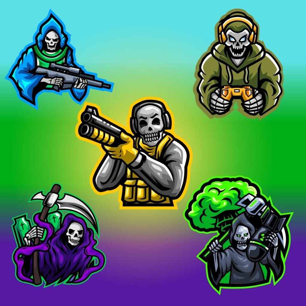 (5) best vintage gaming style logo: One font from me - MasterBundles