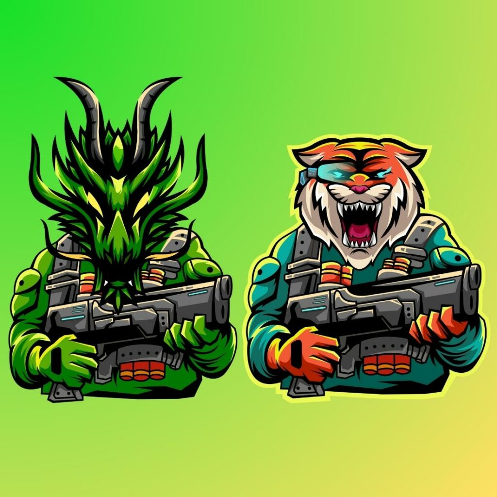 4 the best vintage gaming style logo for $12 only 2 logo are free from ...