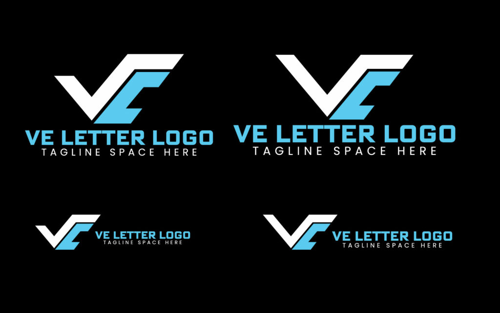 VE Letter Brand Identity Logo Template - MasterBundles