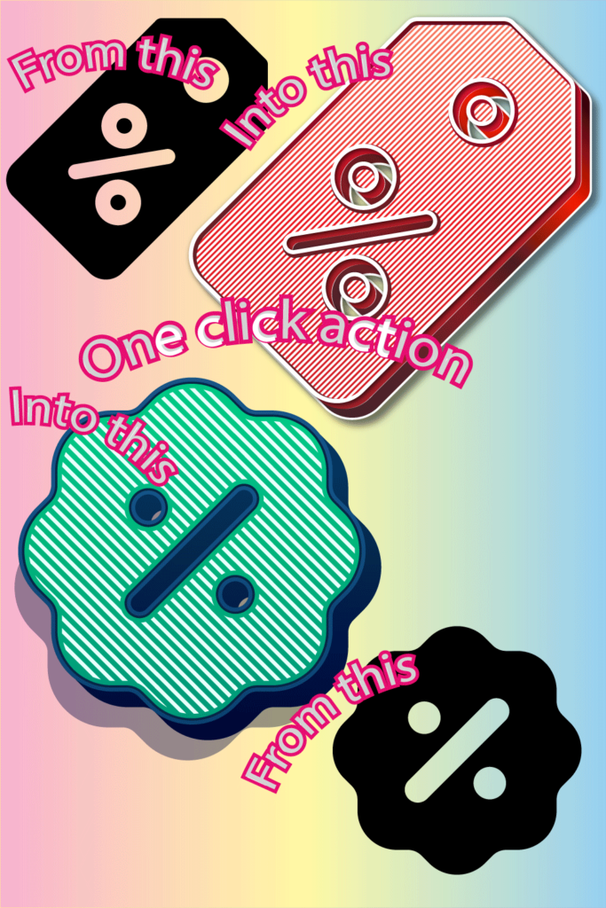 Effect Object Shape for Adobe Illustrator Program Make Your Object ...