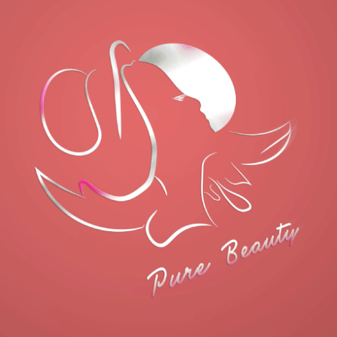 Pure Beauty Logo - MasterBundles