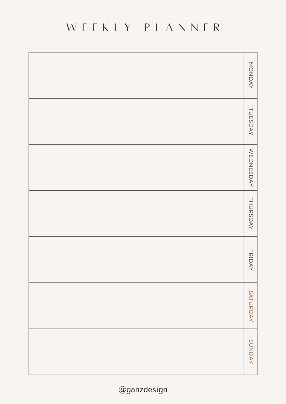 UNDATED PLANERS | CHECKLISTS | TRACKERS