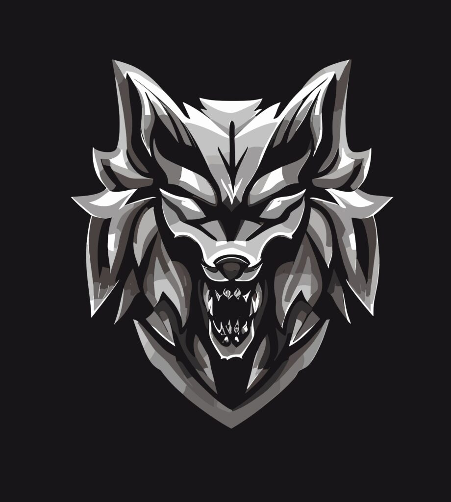 Wolf Logo - MasterBundles