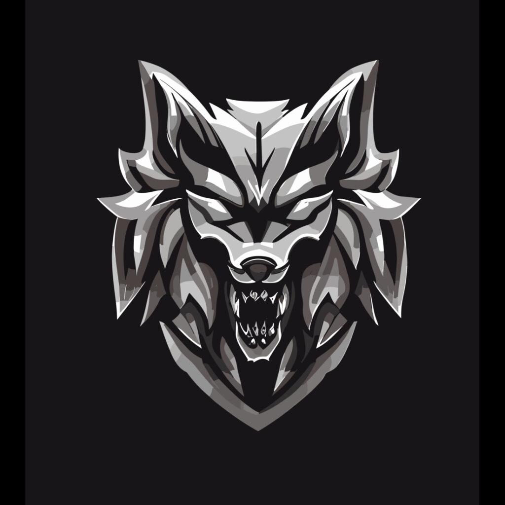 Wolf Logo - MasterBundles