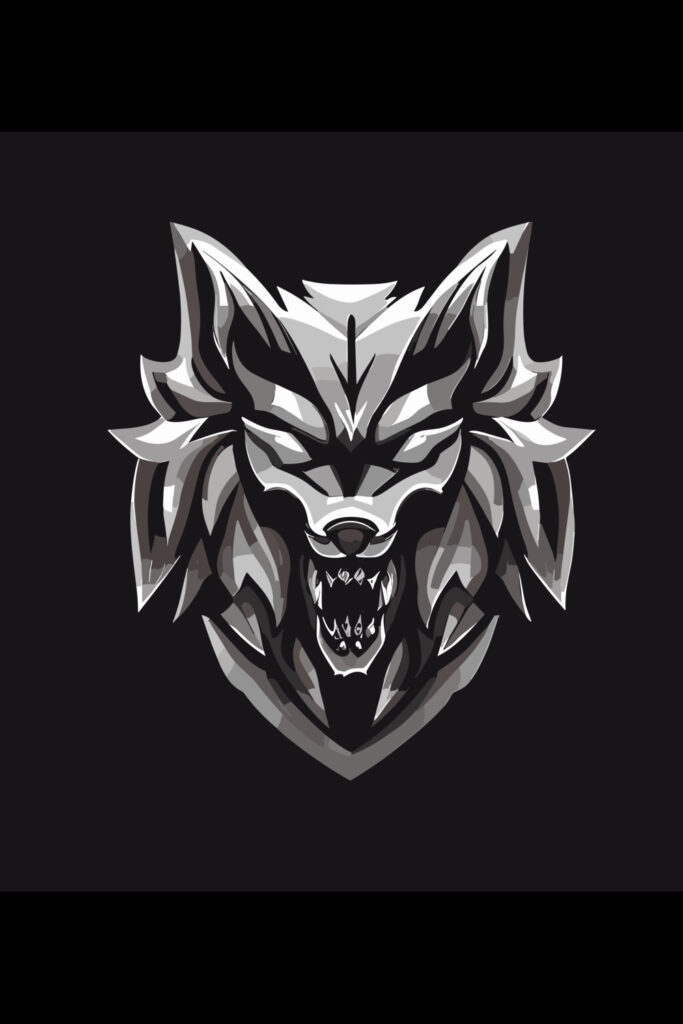 Wolf Logo - MasterBundles