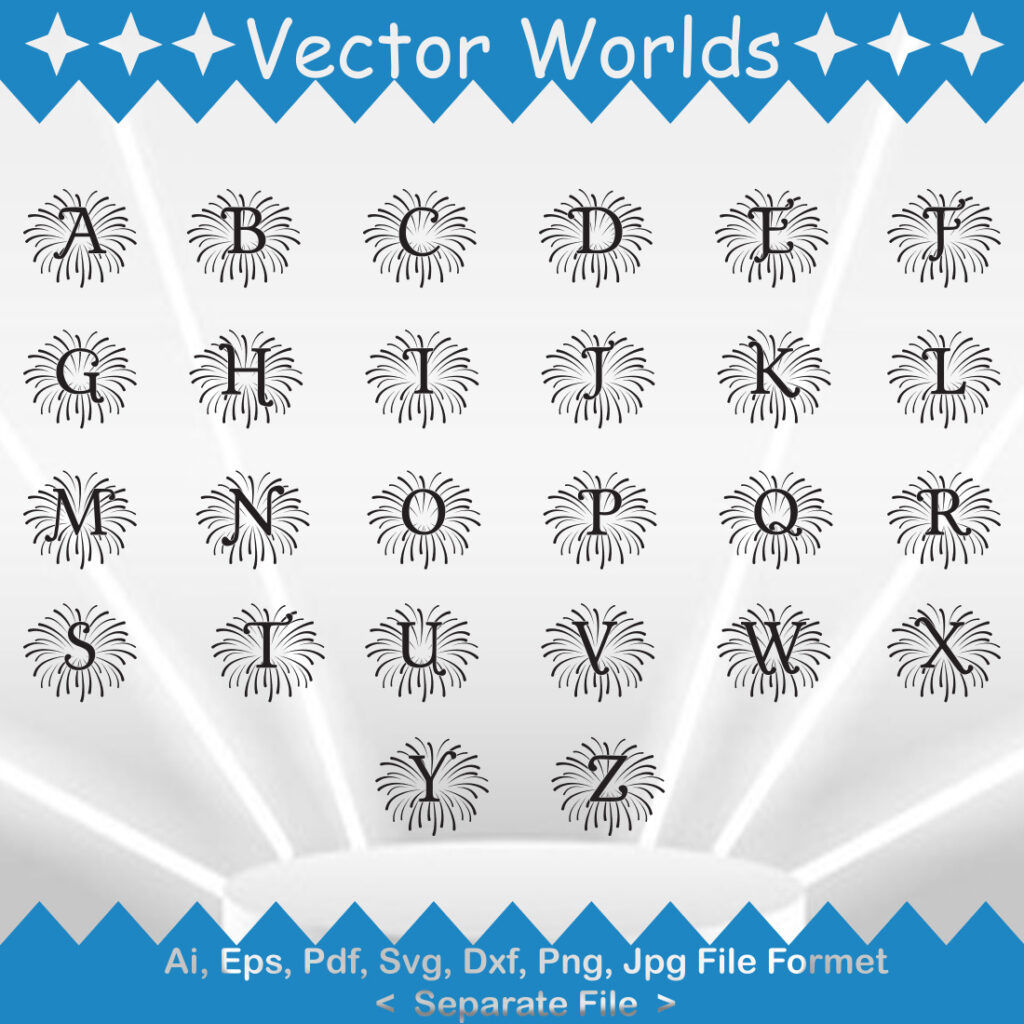 Fireworks Mono SVG Vector Design - MasterBundles