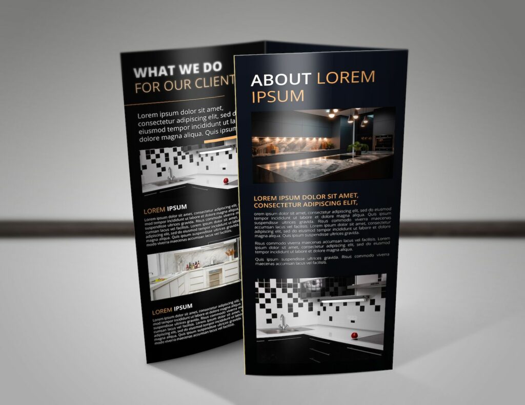 A4 Trifold Brochure Template 01 - MasterBundles