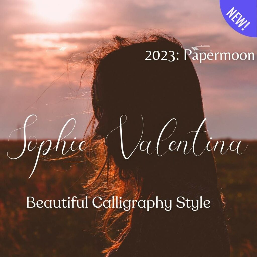 Sophie Valentina: Elegant Handwriting Font - MasterBundles