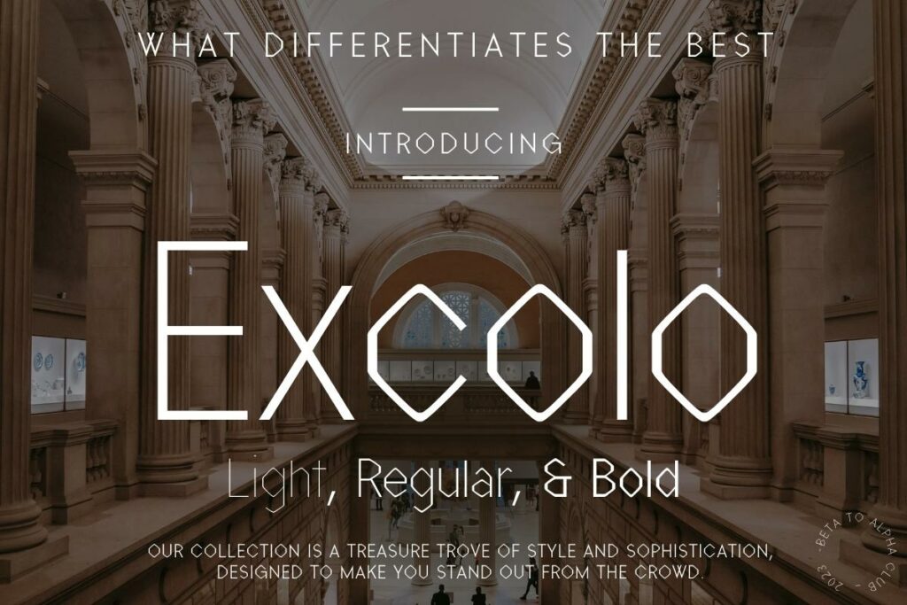 Excolo | Sans Serif Family | - MasterBundles