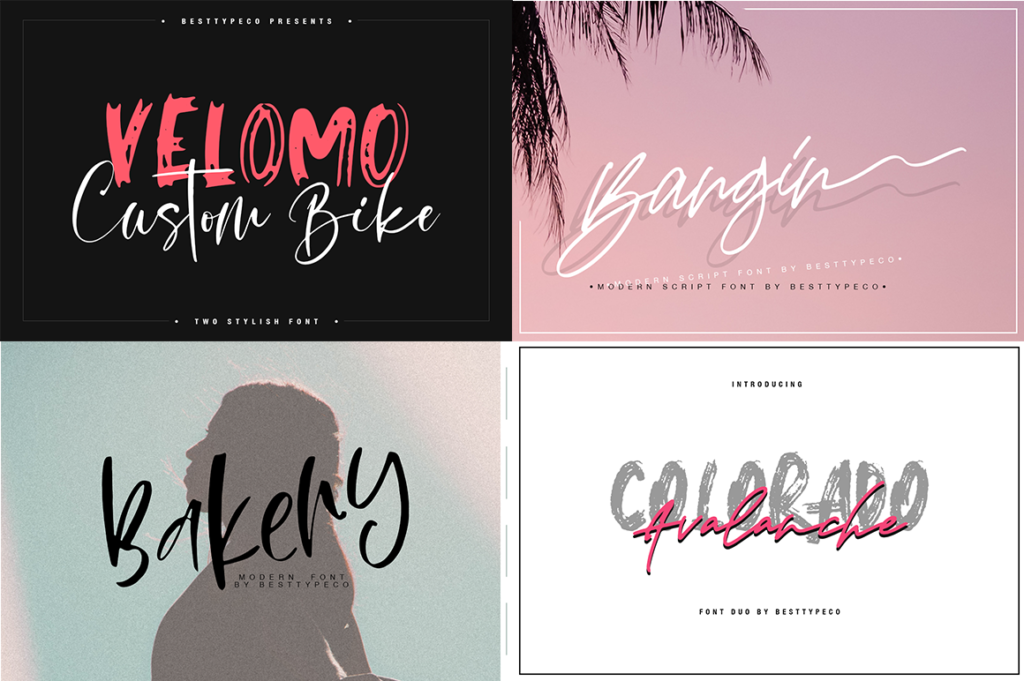Font Bundles 146in1 SuperSALE - MasterBundles
