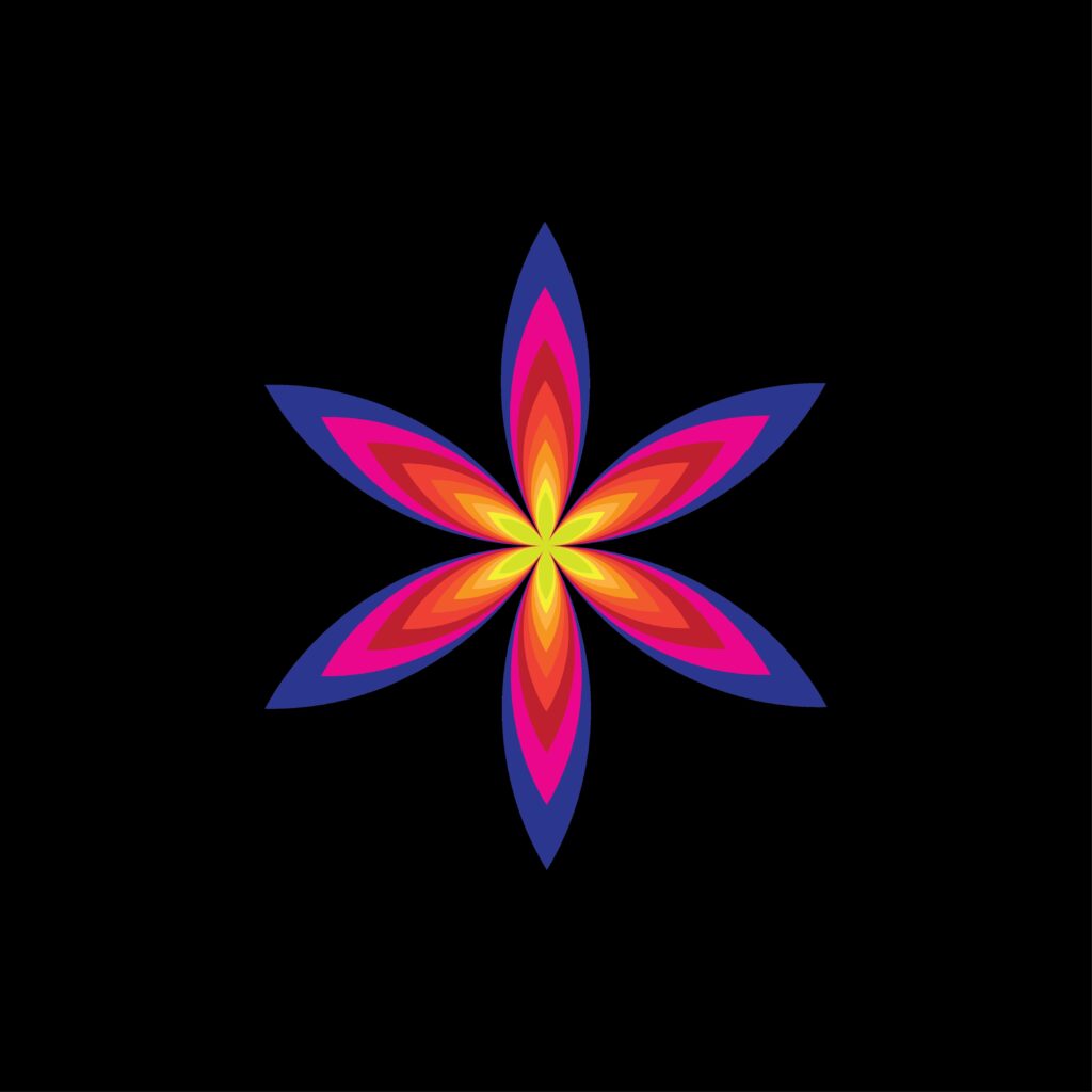 Simple Flower Design Vector Image Template - MasterBundles