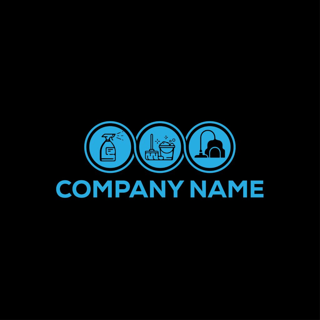 Cleaning Items Logo or Icon Design Vector Image Template - MasterBundles