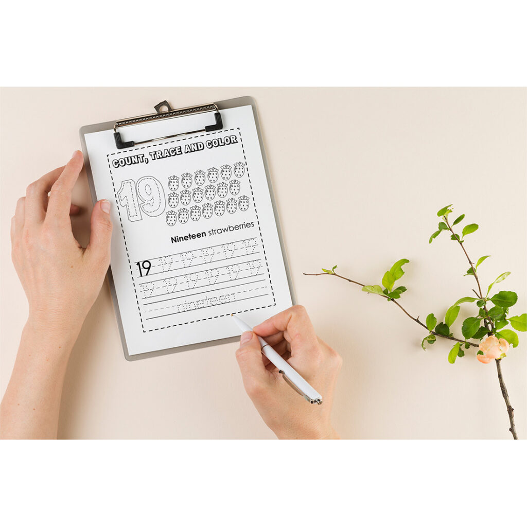 250 Vector Number Coloring Pages - MasterBundles