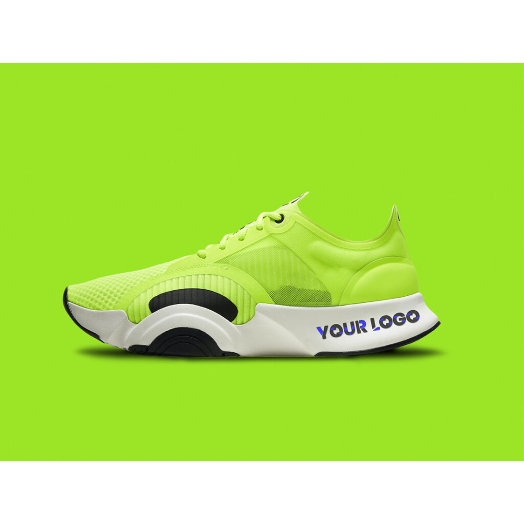 Shoes brand logo mockup - MasterBundles