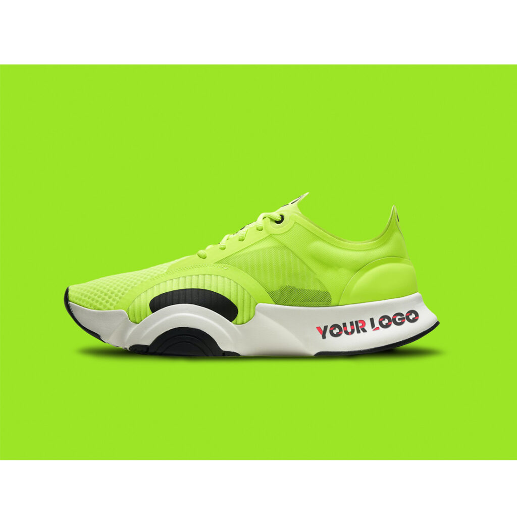 Shoes brand logo mockup - MasterBundles
