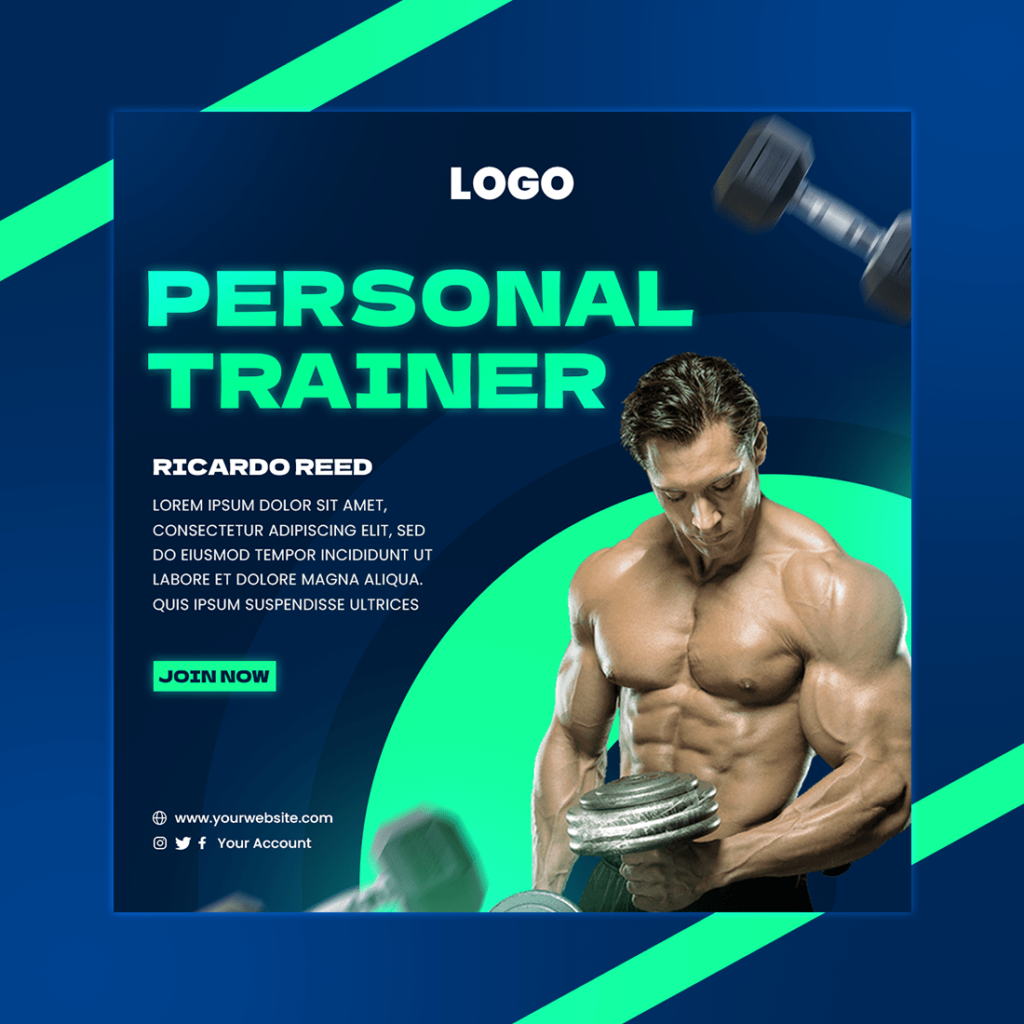 6 Gym Post Templates for Social Media Success - MasterBundles