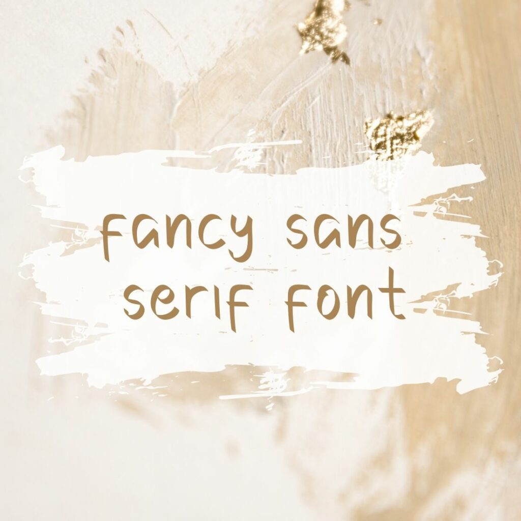 Lila Mae Fancy Sans Serif Font - MasterBundles